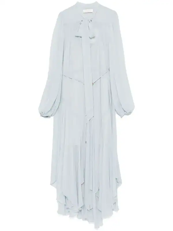 Zimmermann Eden Midi Dress - Blue | Editorialist