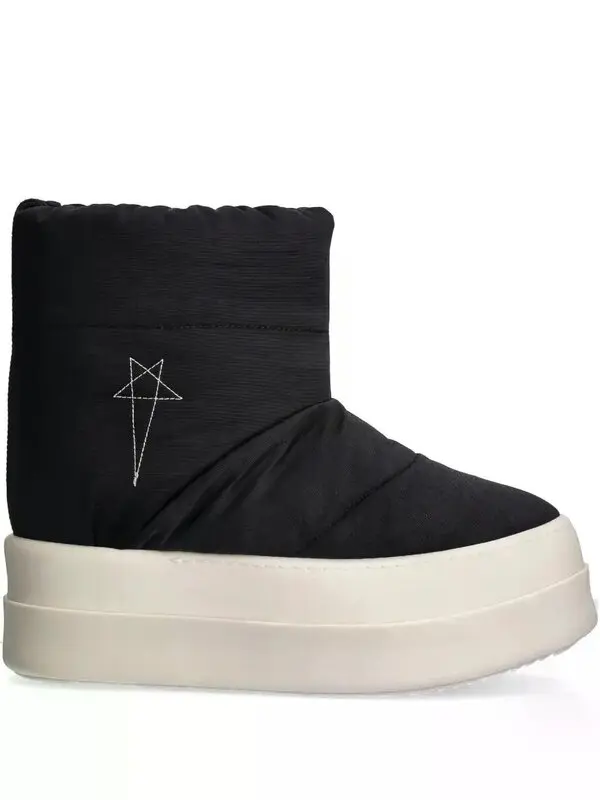 Rick Owens Mega Bumper Boots - Black