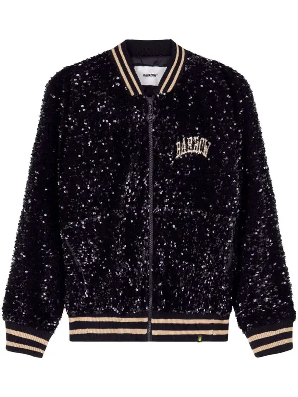 BARROW Sequined Bomber Jacket