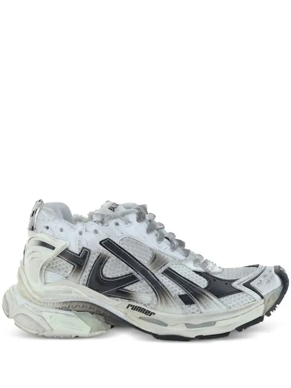 Balenciaga Runner Gradient Sneakers - White