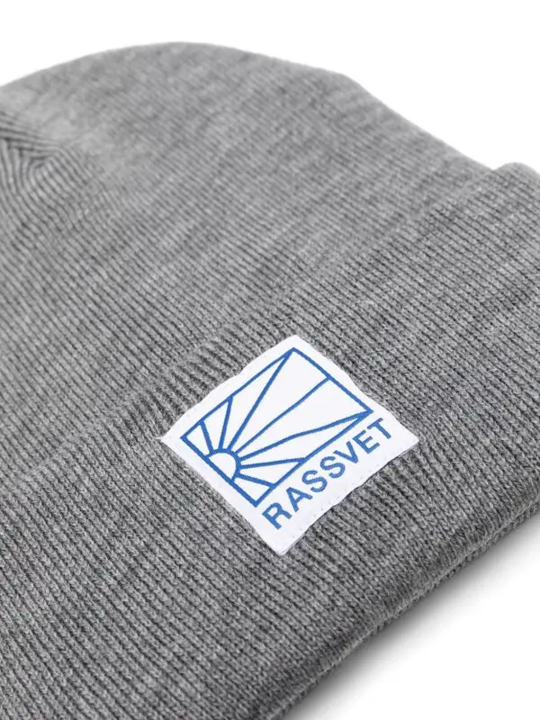 RASSVET Logo-patch Beanie - Grey