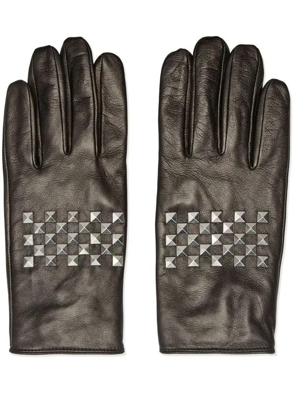小物 ERNEST W. BAKER | LEATHER GLOVES Leather Gloves - Black — ERNEST W. BAKER