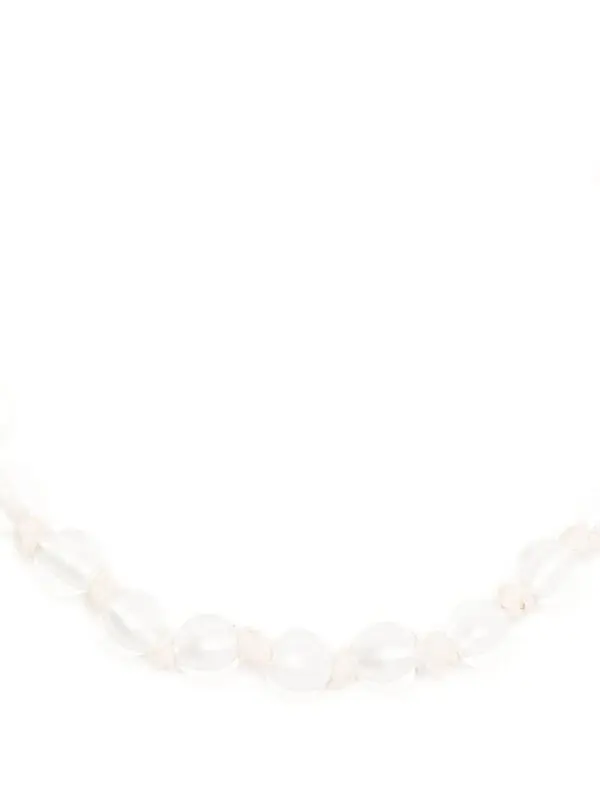 Chloé Beaded Necklace - Brown