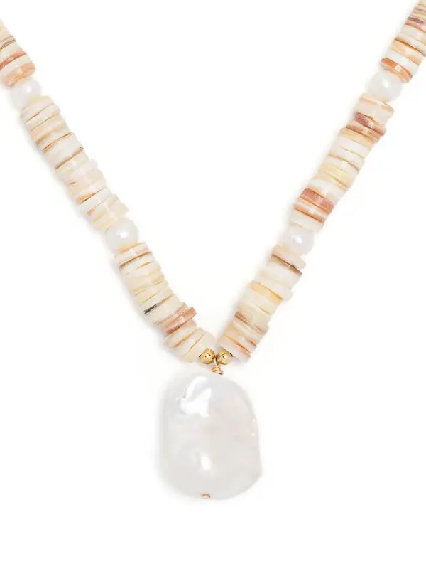 A SINNER IN PEARLS Gold-tone Pearl Necklace - Brown