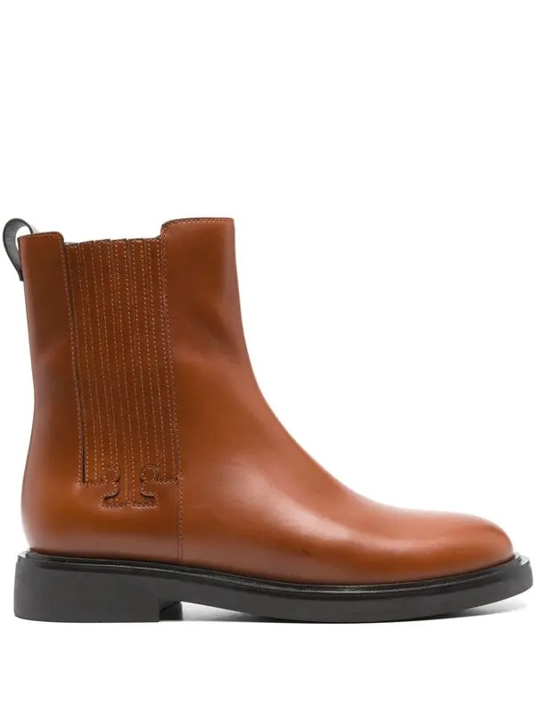 Tory Burch T Gore Chelsea Boots - 200 - Sierra Tan