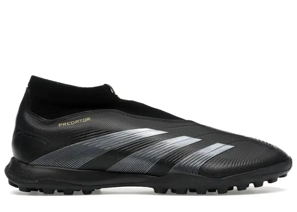 Adidas Predator League Laceless Turf - Core Black/carbon/gold Metallic