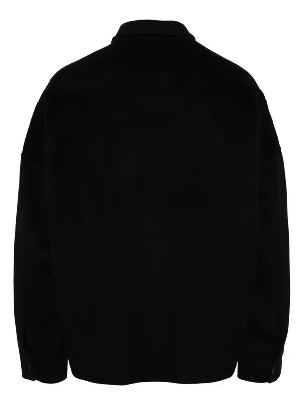Attachment Felted Shirt Jacket