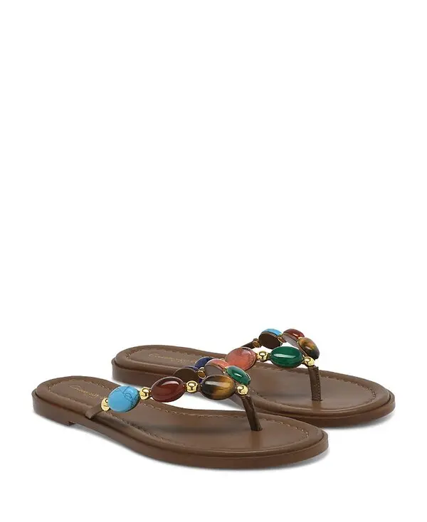 GIANVITO ROSSI Shanti Thong Flats