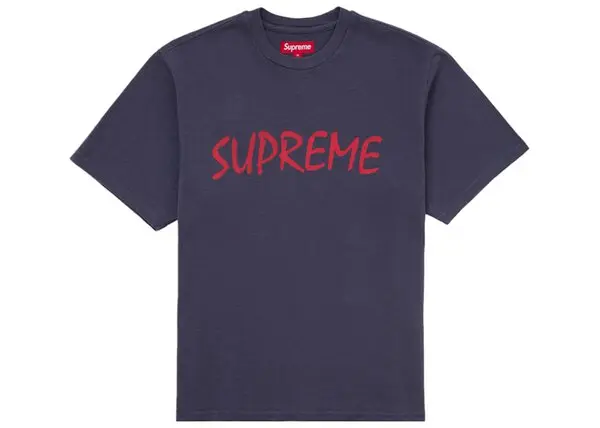 Supreme Ftp Short Sleeve Top - Navy Blue
