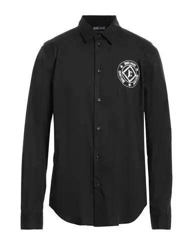 just cavalli dress shirt Mens Just Cavalli White Long Sleeve Button Down Dress Shirt W/ Sleeve  Design 54