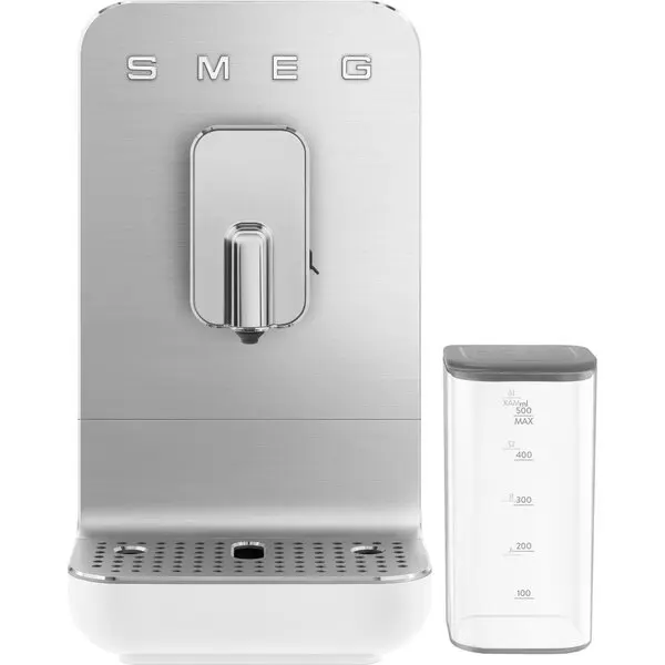 SMEG Automatic Coffee Machine With Auto Froth - Matte White