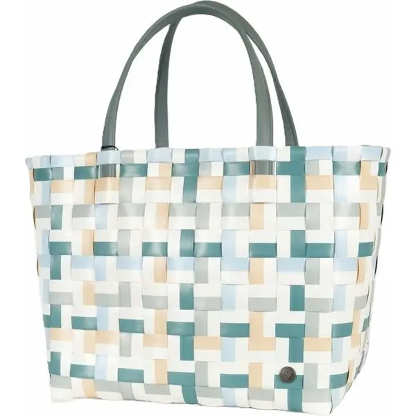 HANDED BY Fifty-fifty Recycled Plastic Weekender Bag - Teal Blue Mix