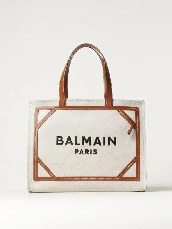 Balmain Tote Bag - Brown