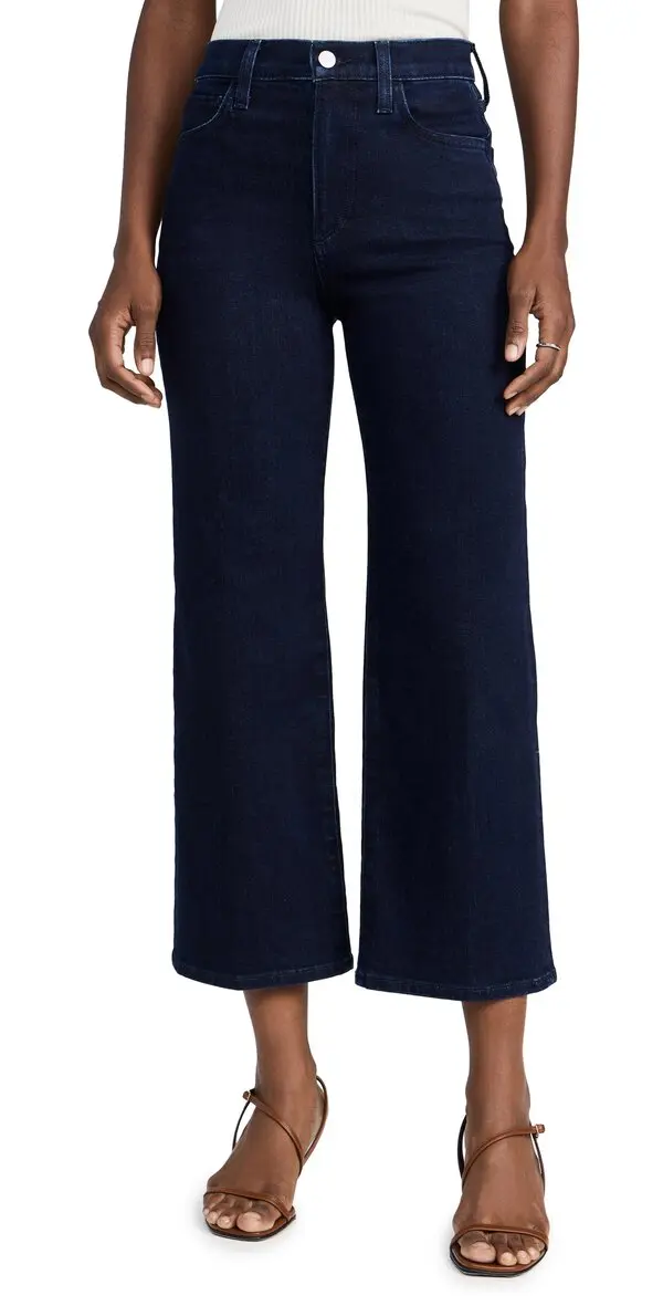 Joe's Jeans The Blake Cropped Wide Leg Jeans - Dont Worry