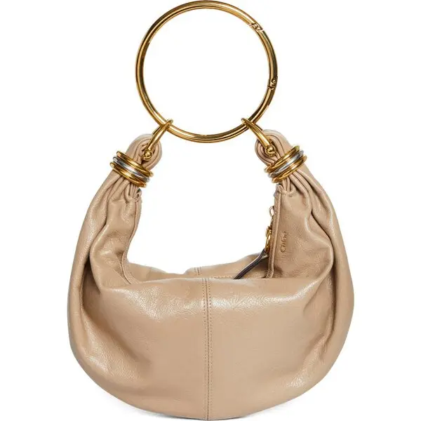 Chloé Small Bracelet Hobo Bag - Boyish Brown