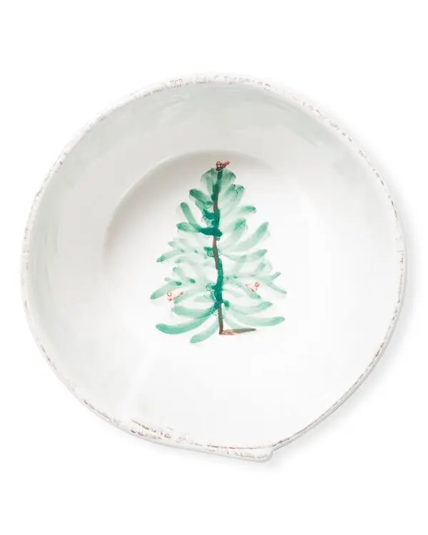 VIETRI Lastra Holiday Stacking Cereal Bowl - One-color