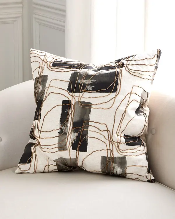 D.V. KAP HOME Freeform Decorative Pillow, 24" Square
