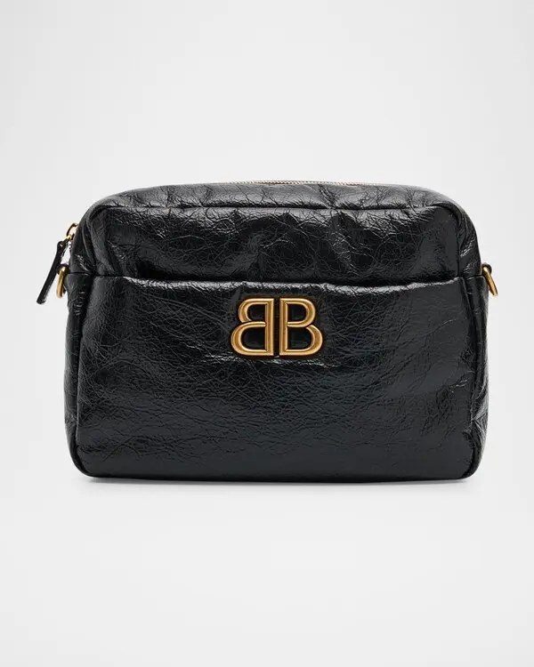 Balenciaga Monaco Camera Bag - 1000 Black