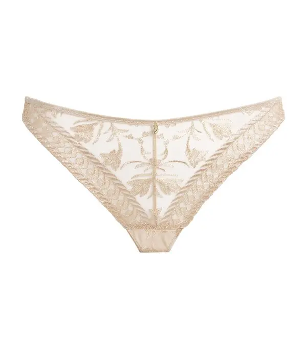 AUBADE Magnetic Spell Tanga - Beige