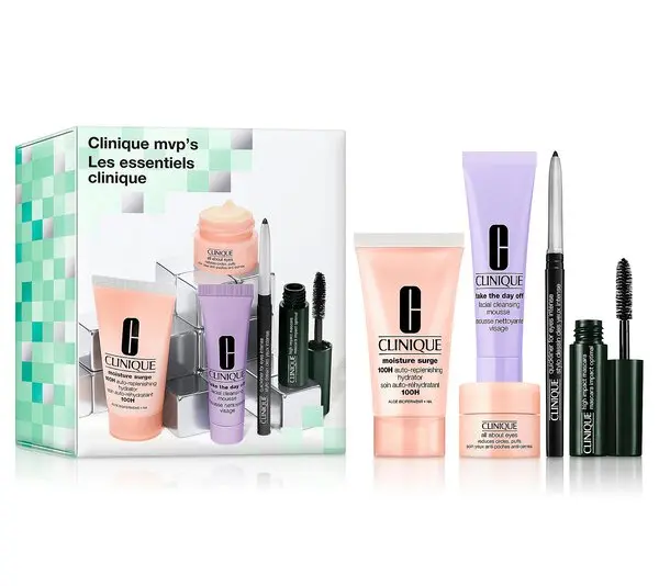 CLINIQUE Mvp's Skincare And Makeup Mini Set