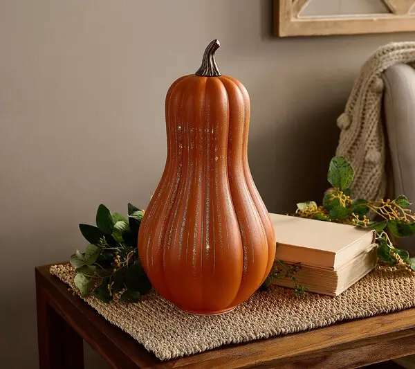 VALERIE PARR HILL As Is 13' Illuminated Starry Night Glassgourd Valerie