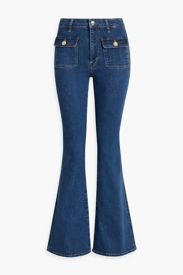 Derek Lam 10 Crosby High-rise Flared Jeans