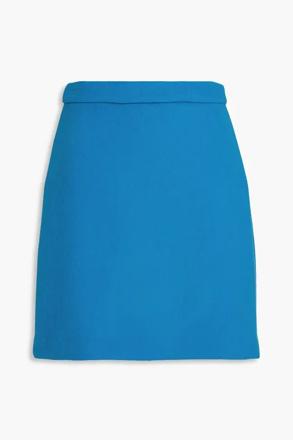 Diane Von Furstenberg Dottie Wool-felt Mini Skirt