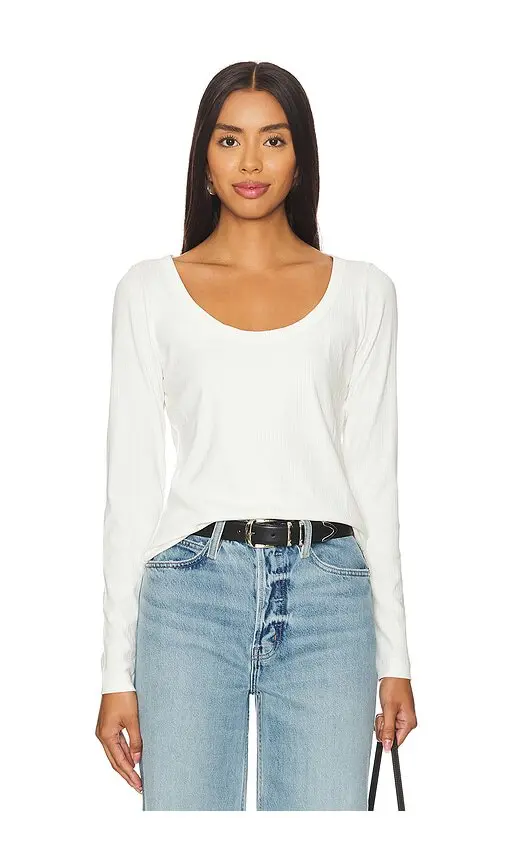 Spanx Rib Scoop Tee