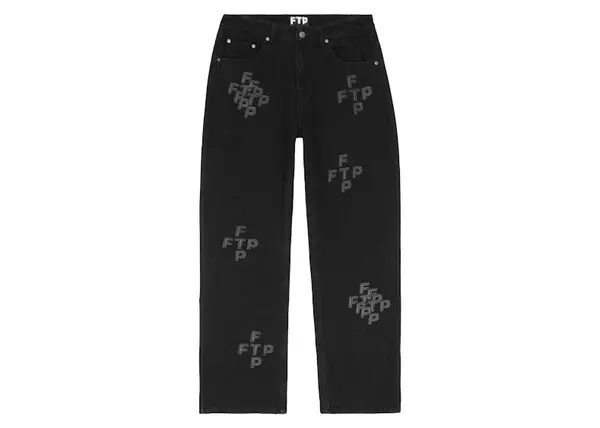 FTP Cross Logo Denim Pant