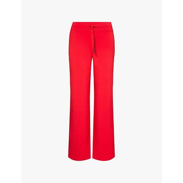 Spanx Airessentials Wide-leg Stretch-woven Jogging Bottoms