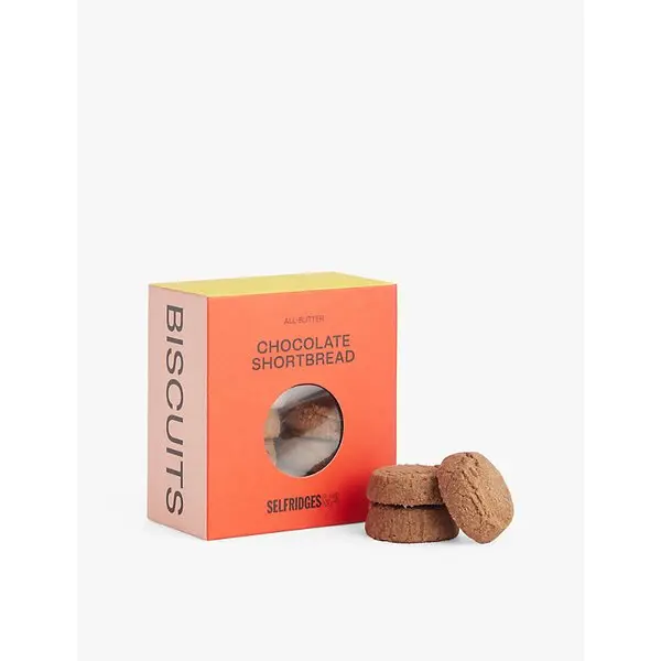 SELFRIDGES SELECTION Mini Chocolate Shortbread Biscuits 100g