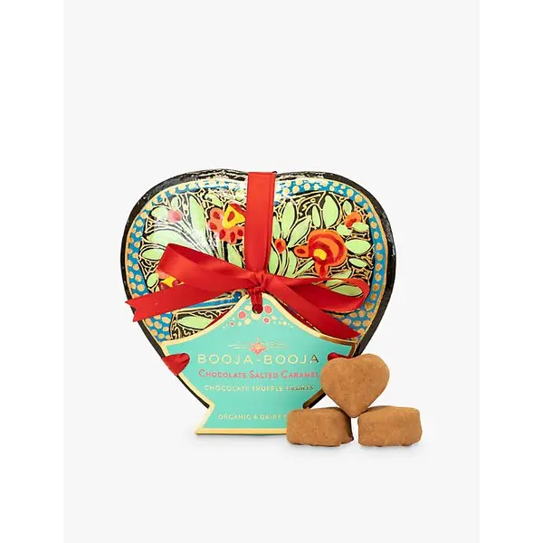 BOOJA BOOJA Salted Caramel Chocolate Truffle Hearts 115g