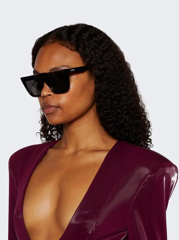 Fendi Way Cut-off Sunglasses