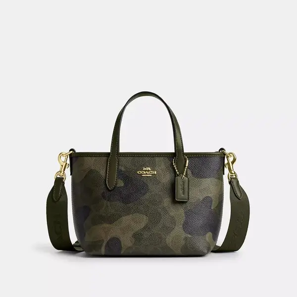 Buy COACH OUTLET City Mini Tote Bag In Signature Camo Print - Multi At ...