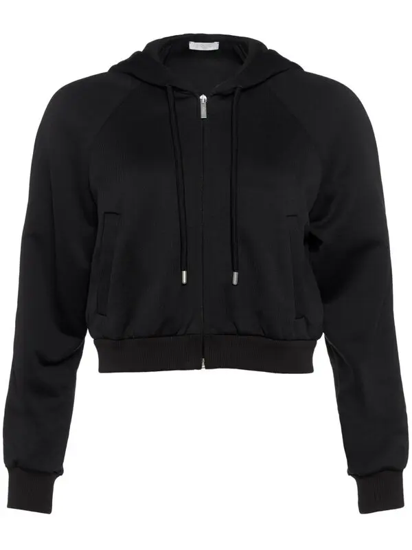 ERES Zip-up Hoodie - Black