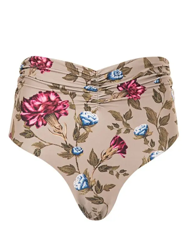 Agua Bendita Vaiven Memoria Bikini Bottoms - Neutrals