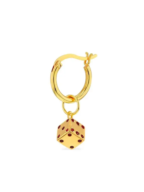 TRUE ROCKS Dice Single Earring