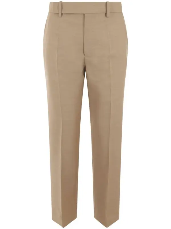 10 CORSO COMO Straight-leg Trousers - Neutrals