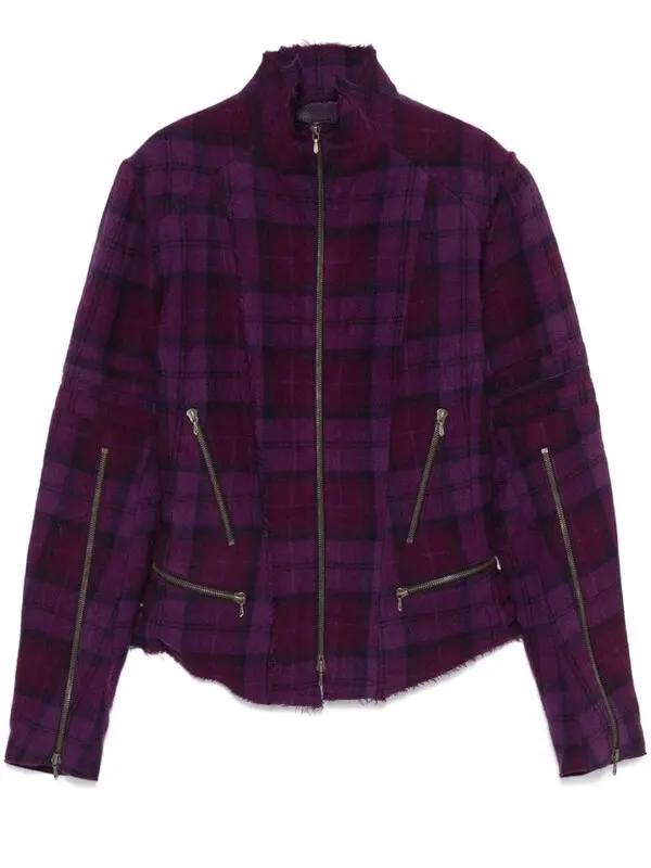 MARC LE BIHAN Plaid Jacket