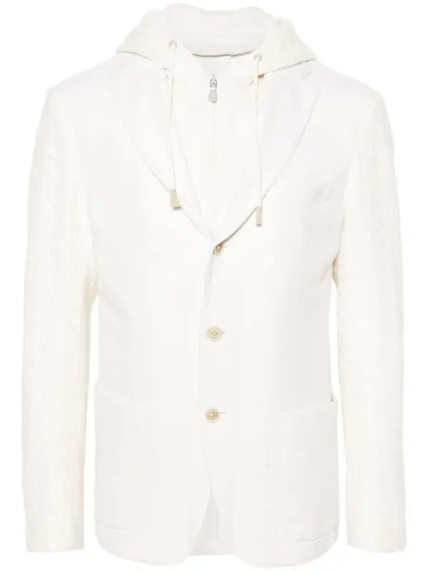 Eleventy Panelled Design Jacket