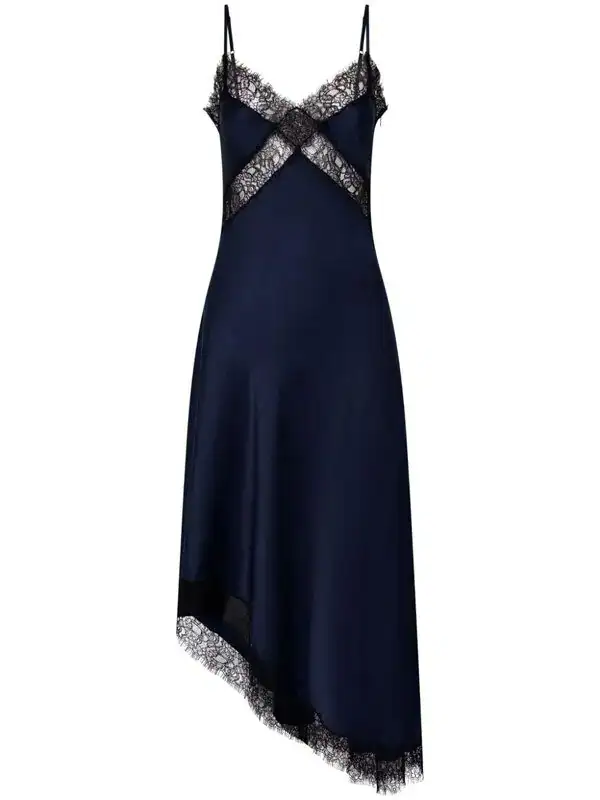 nicholas blue lace dress Nicholas N Adele Lace Mini Dress