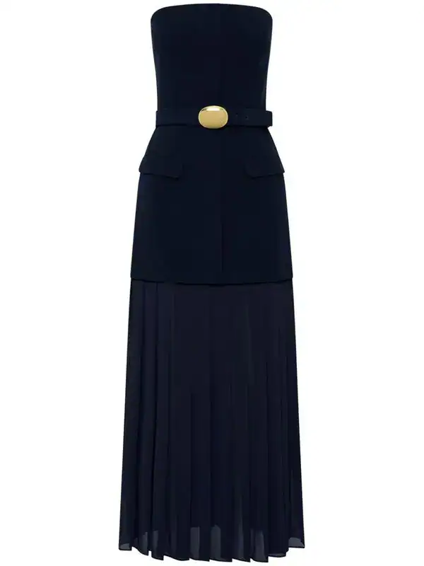 Nicholas Reagan Maxi Dress In Blue - 50% Off | Editorialist