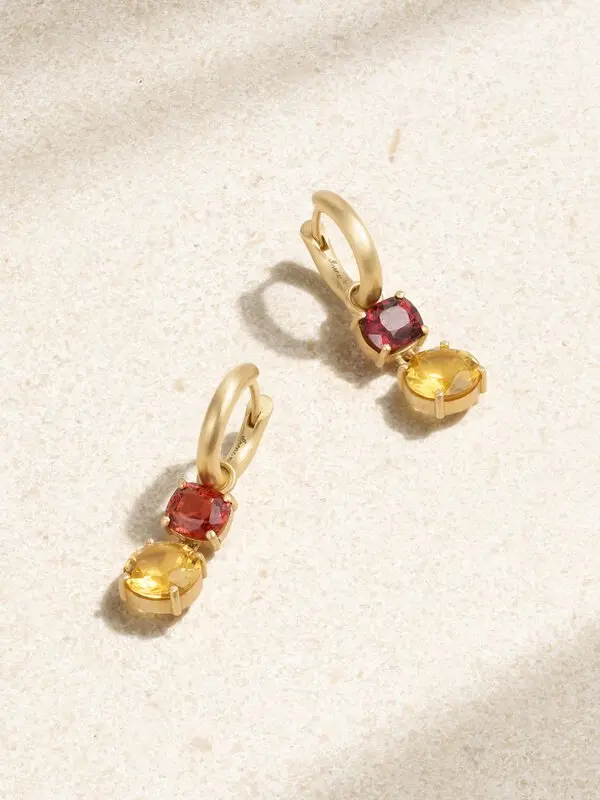 Irene Neuwirth Gemmy Gem 18-karat Beryl And Spinel Earrings