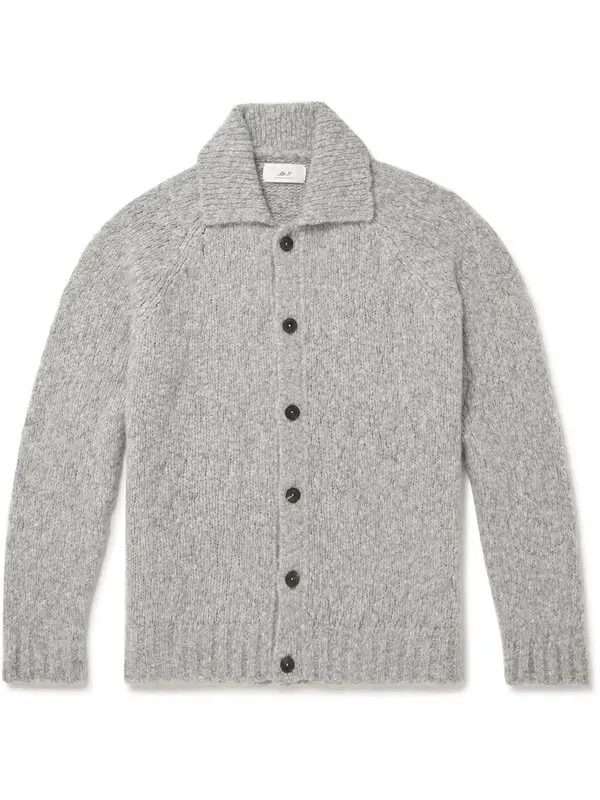 Mr P. Alpaca-blend Cardigan