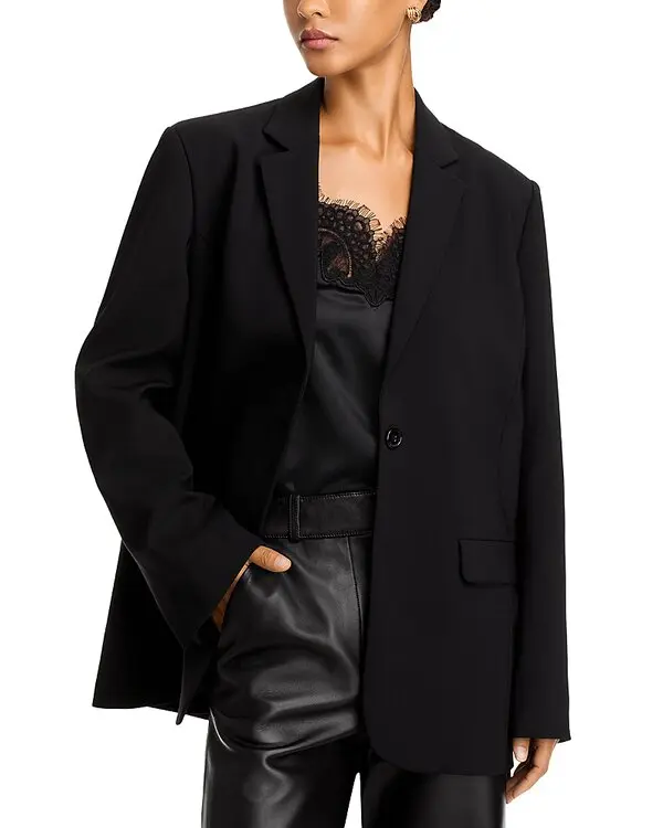 Co Boxy Wool-blend Blazer