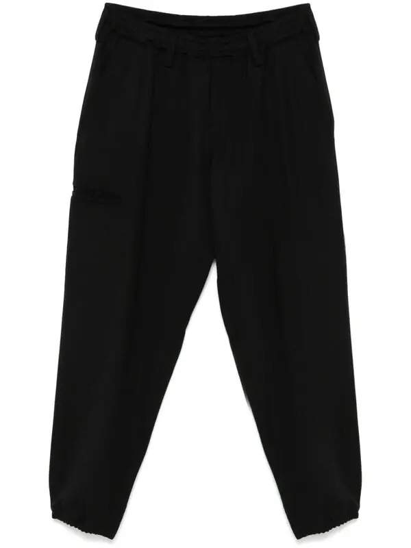 Yohji Yamamoto Elasticated Wool Trousers