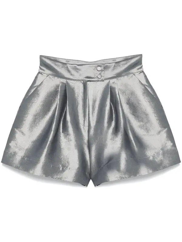 STYLAND Taffeta Shorts - Grey