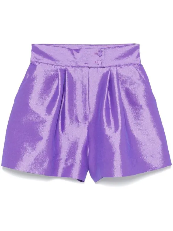 STYLAND Taffeta Shorts - Purple