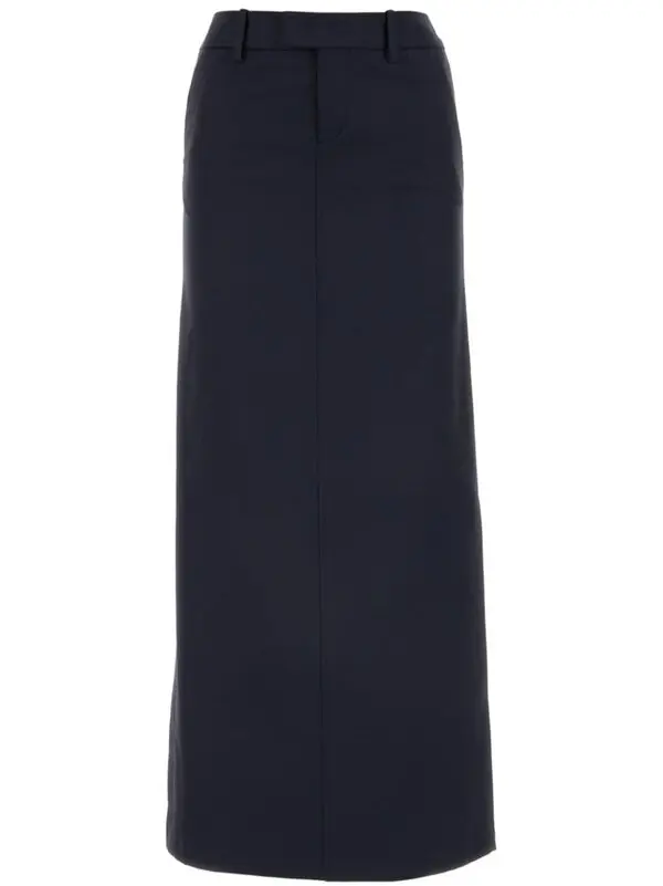 ARMARIUM Wool Pencil Maxi Skirt