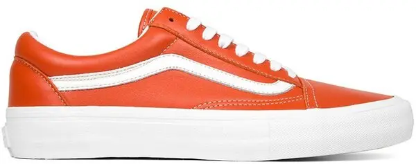 VANS Old Skool Italian Leather Sneakers - Mango